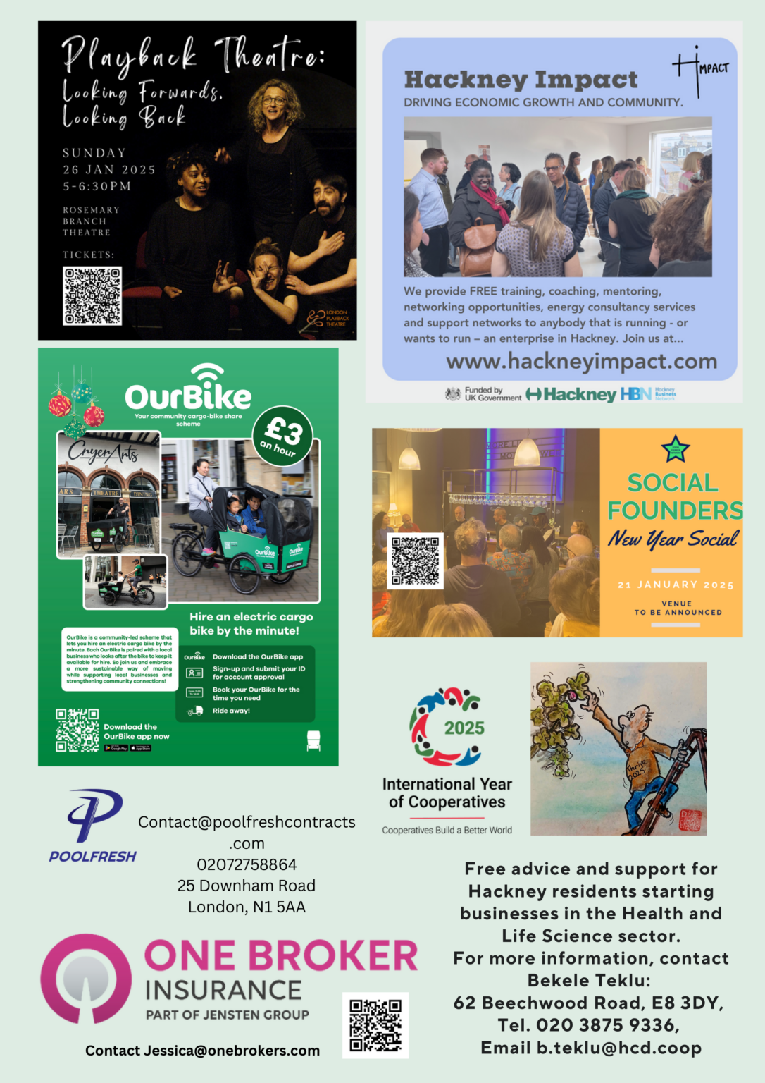 January 2025 Newsletter, 5 Ways to Thrive in 2025 – HCD Hackney Cooperative Developments